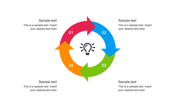 Circular Arrow Diagram - Smart Diagram