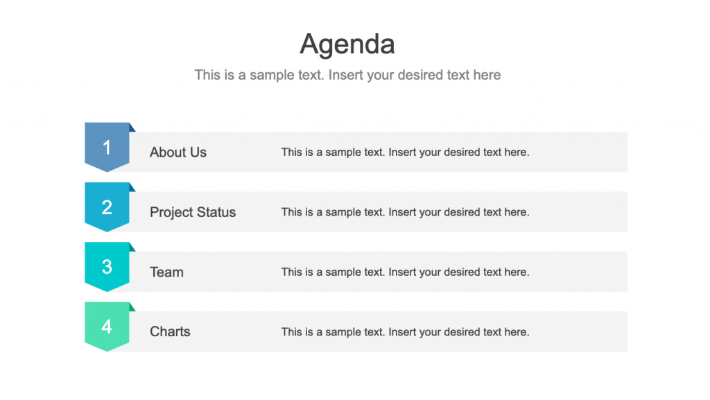 Agenda - Smart Diagram