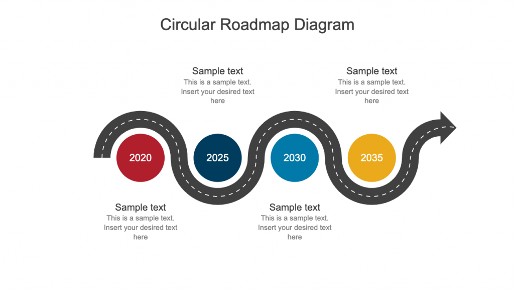 Circular Roadmap Infographic - Smart Diagram Circular Roadmap Infographic - Smart Diagram